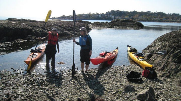 Learn to kayak course in Victoria BC